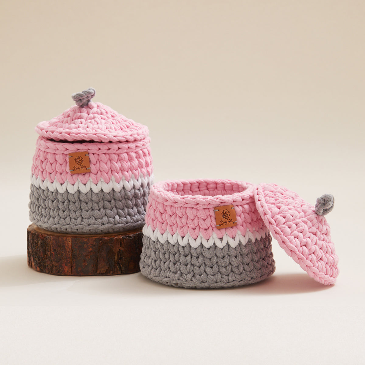 Let's Flamingo! Trays (Set of 2) | BusyKnots