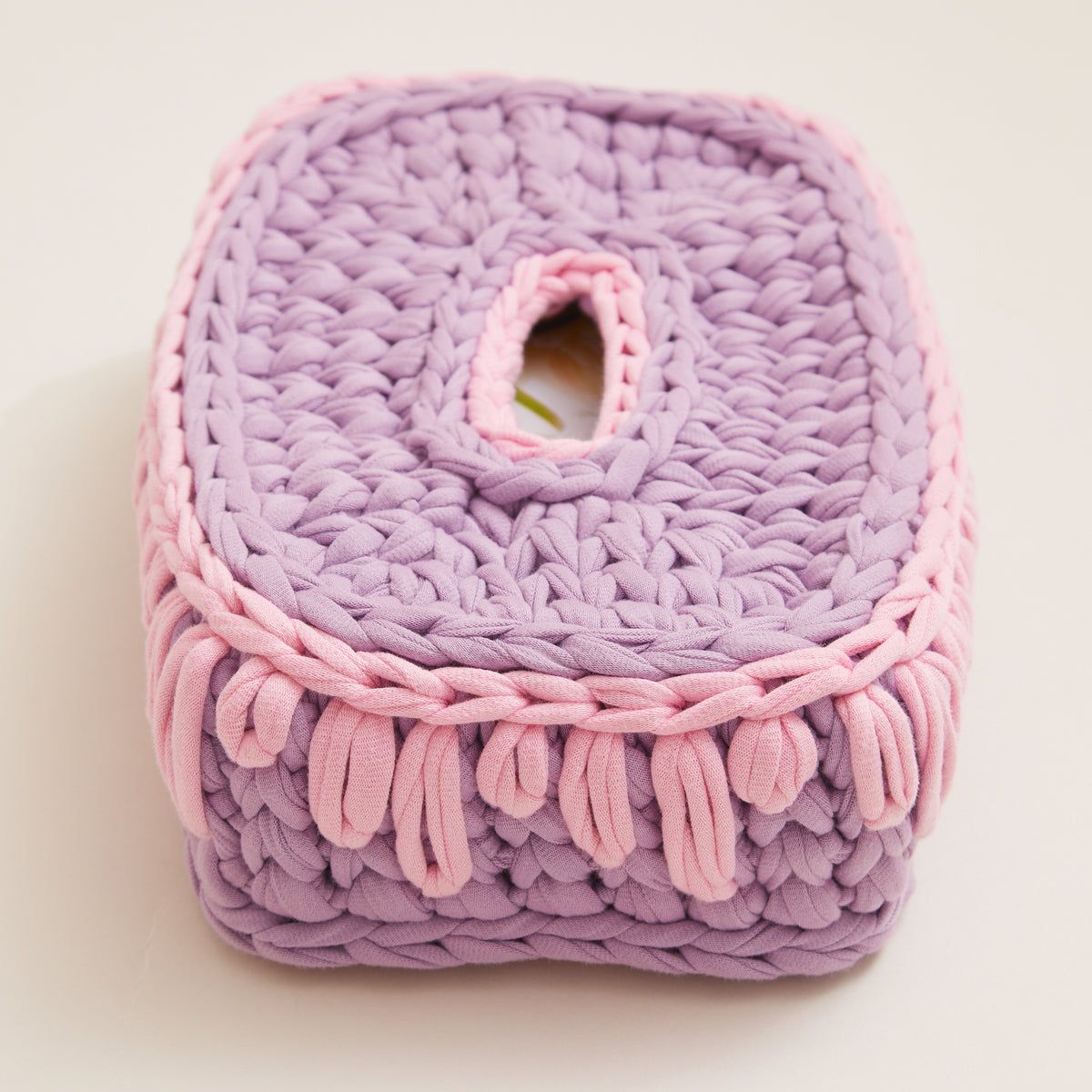 Po-Po The Hippo Tissue Box Cover | BusyKnots